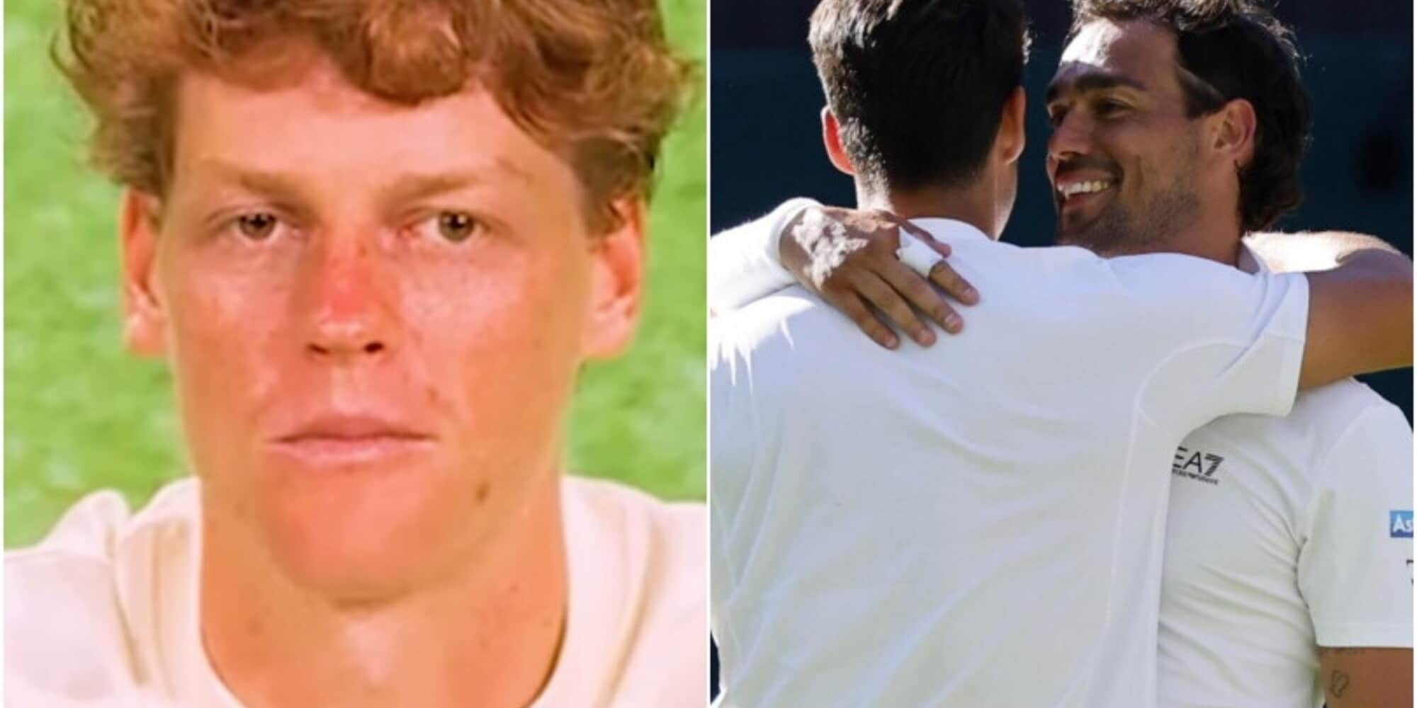 Sinner e la frase su Fognini in conferenza: "Pazzesco contro Alcaraz ...