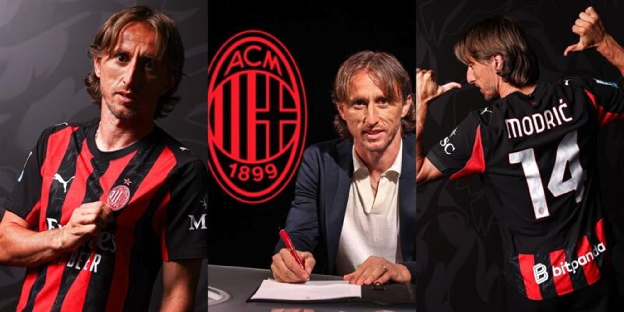 Modric è un nuovo giocatore del Milan, è ufficiale: il dettagli del ...