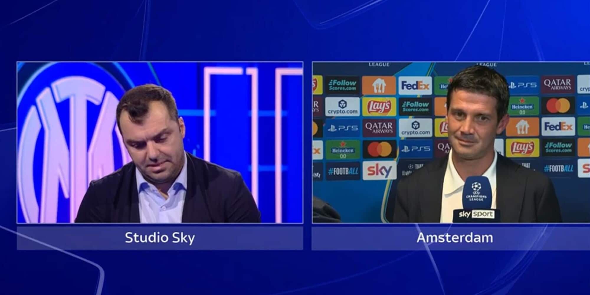 Chivu come Mourinho in diretta tv: "Non sono scemo..."
