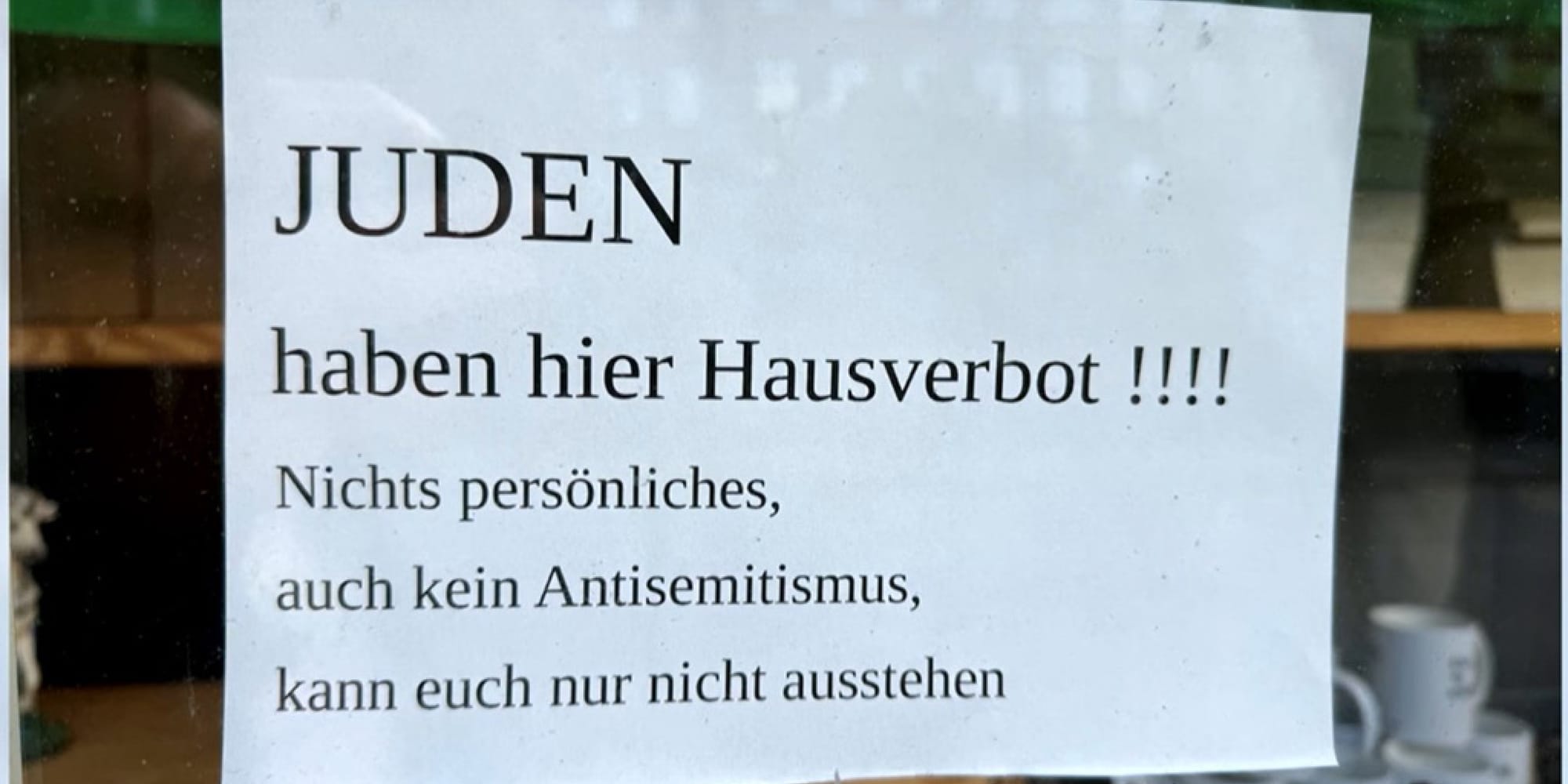 'Vietato l'accesso agli ebrei', cartello shock in Germania