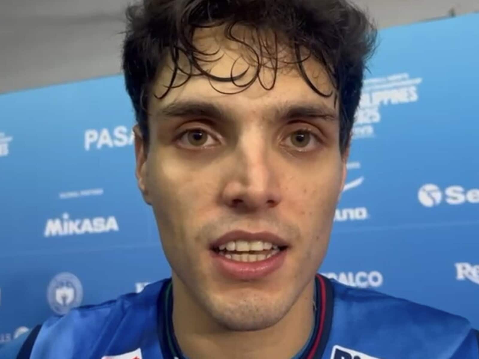 Volley, Bottolo: "Che partita! Bella, folle. Il Belgio? Non li abbiamo fatti giocare"