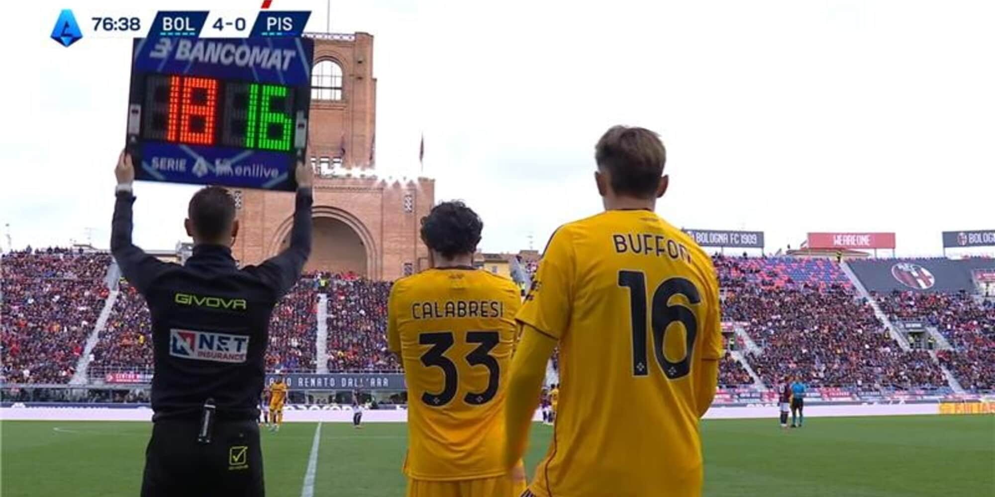 Gioia Buffon, il figlio Louis fa il suo esordio in Serie A durante ...