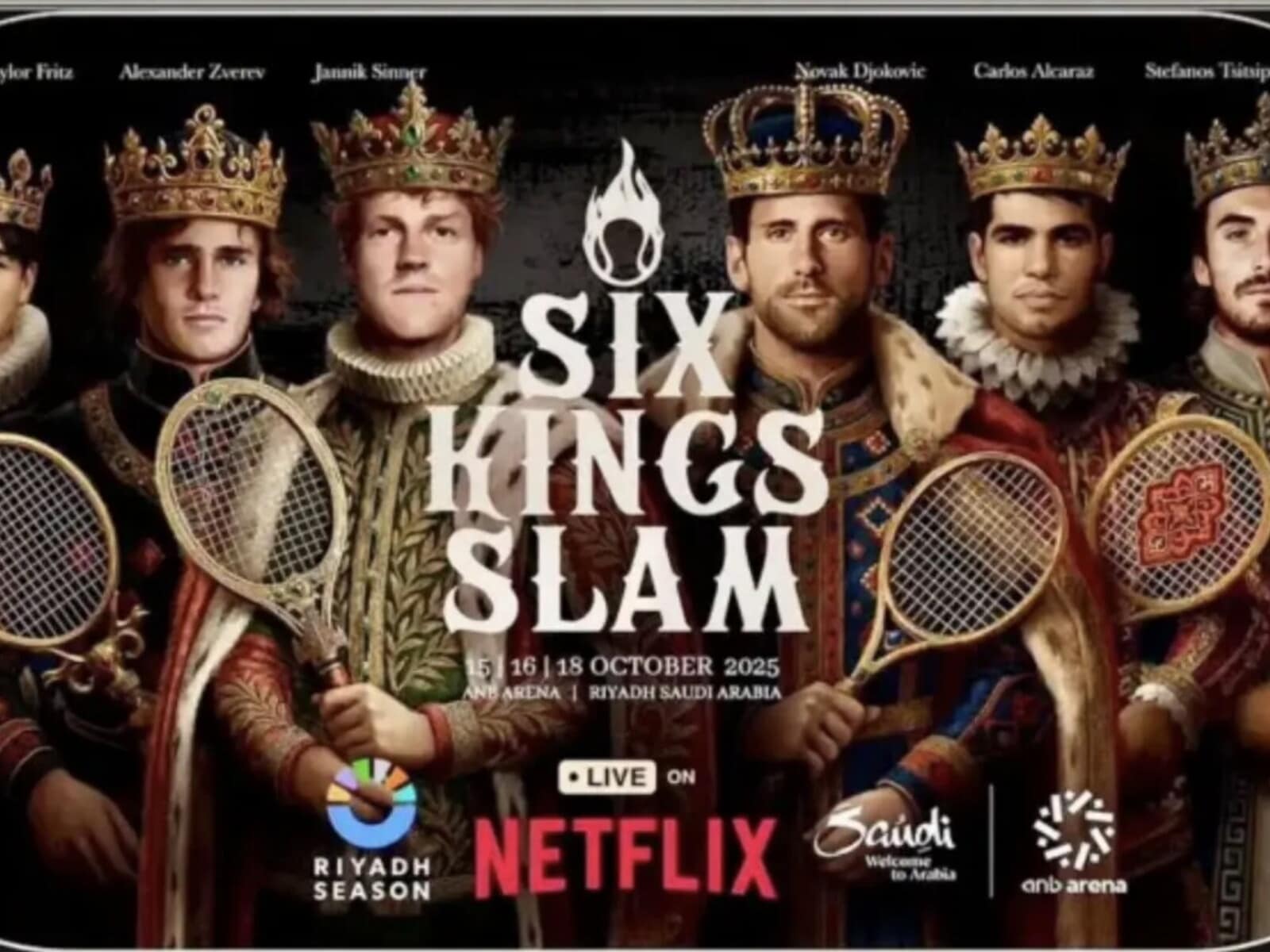 Six Kings Slam, Sinner e Alcaraz sono pronti: il trailer dell'evento su ...