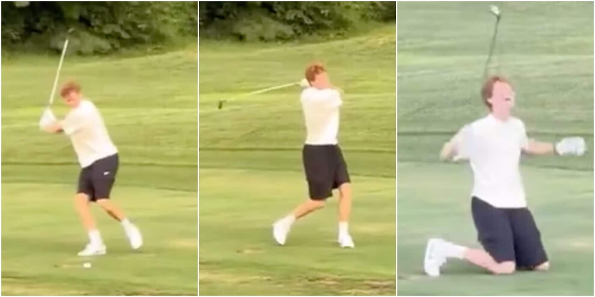 Sinner si dà al golf con Darren Cahill: il risultato è esilarante