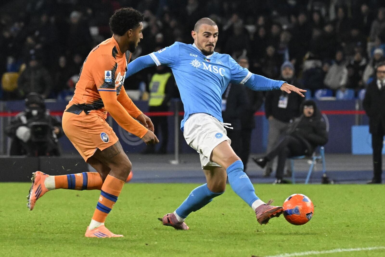 Pagelle Napoli: la notte che Lang sognava da tempo. Che Neres!