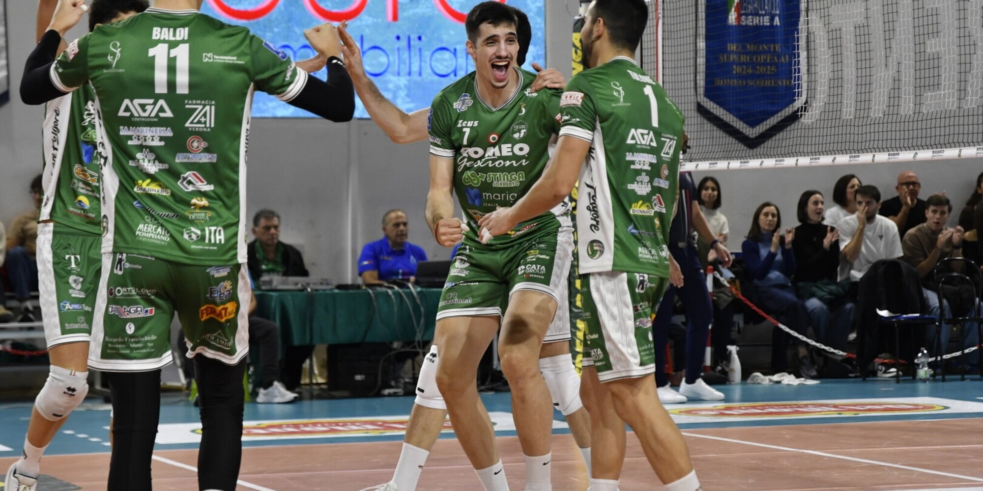 Sorrento-Brescia, inizio col botto della 7a giornata