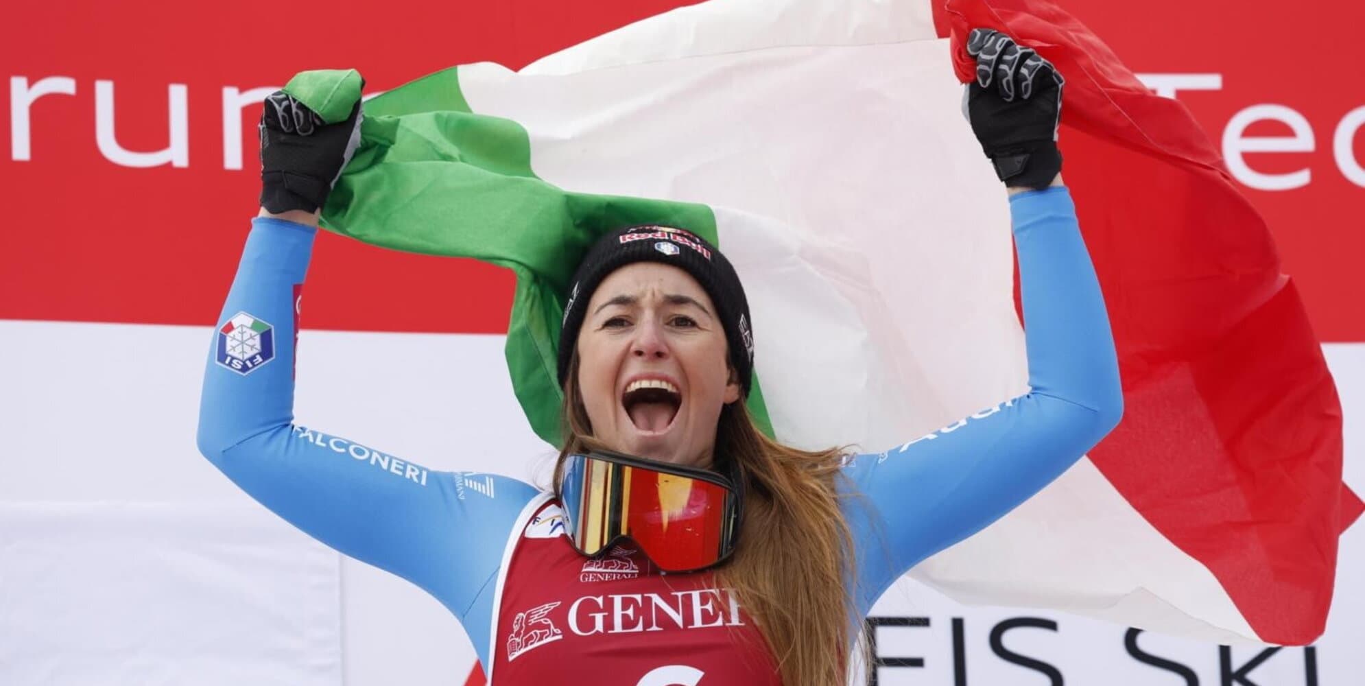 Goggia, riscatto da campionessa: trionfo nel superG in Val d'Isere!