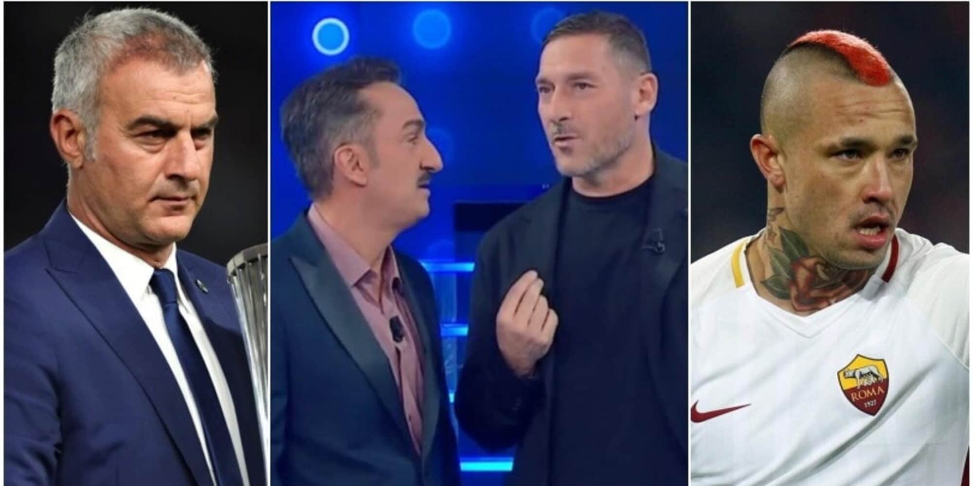 Totti scatenato in tv: "Chi chiamerei per una rissa? Dellas. Per ...
