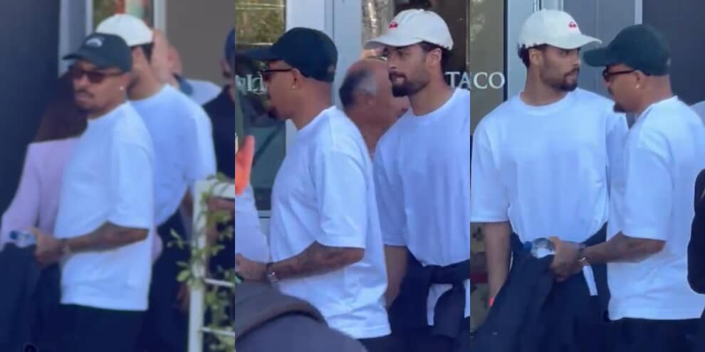 Malen e Rensch al Foro Italico per assistere al match di Sinner: i due ...