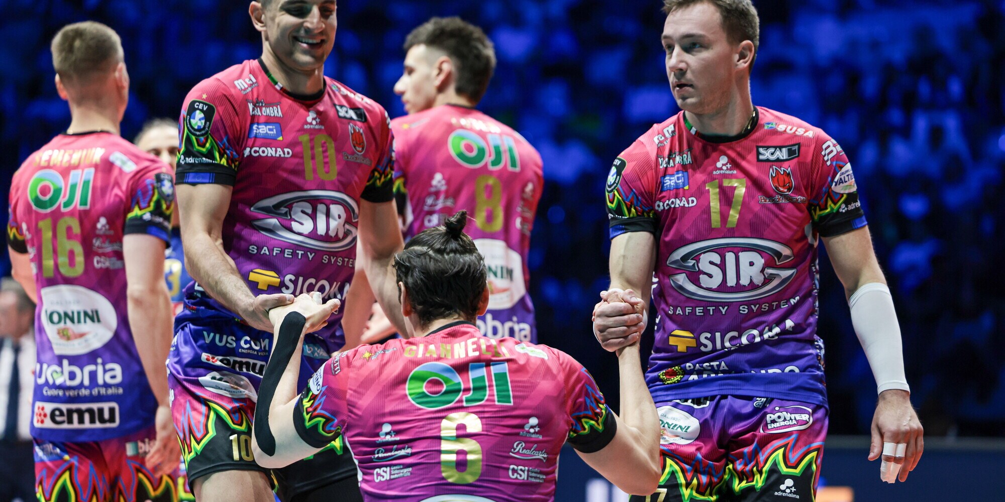 Perugia la alza ancora, la Champions è sua