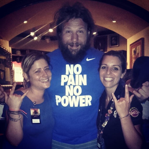 Castrogiovanni: serata “hard rock” a Roma