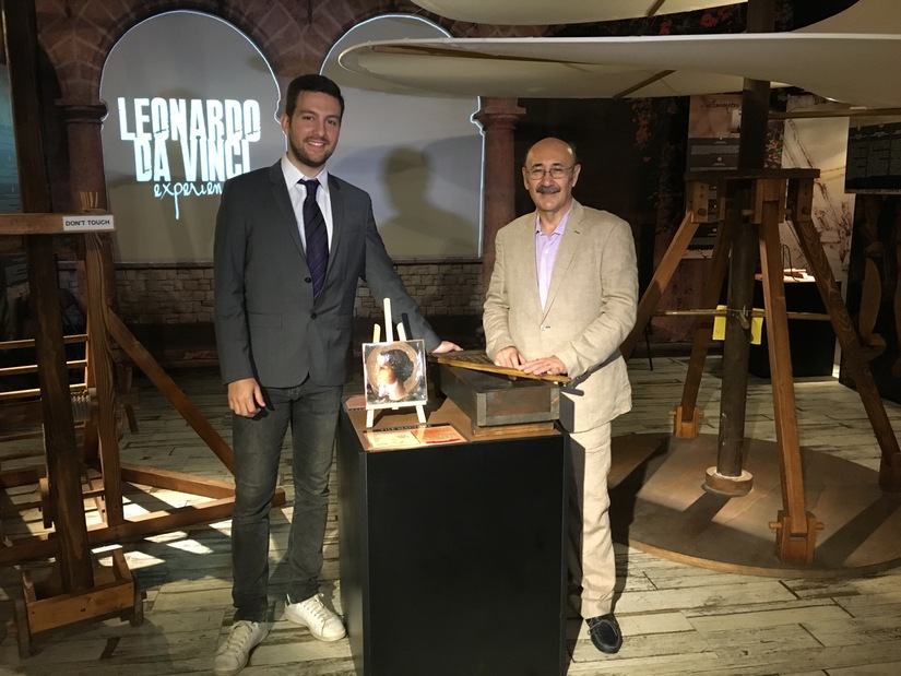 L'Arcangelo Gabriele di Leonardo in mostra a Roma