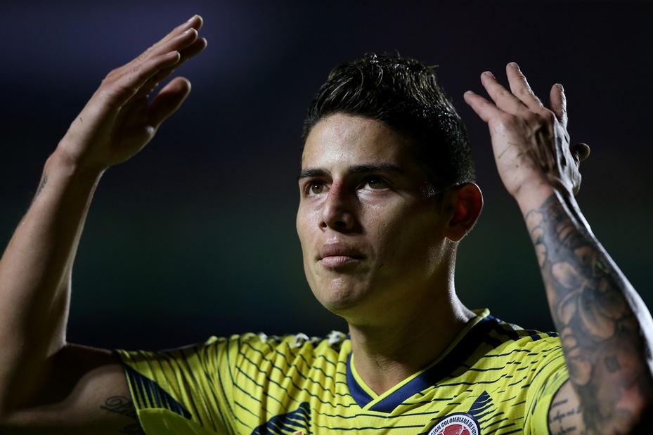 James Rodriguez: "Napoli? Non so, per ora penso alla Coppa America"