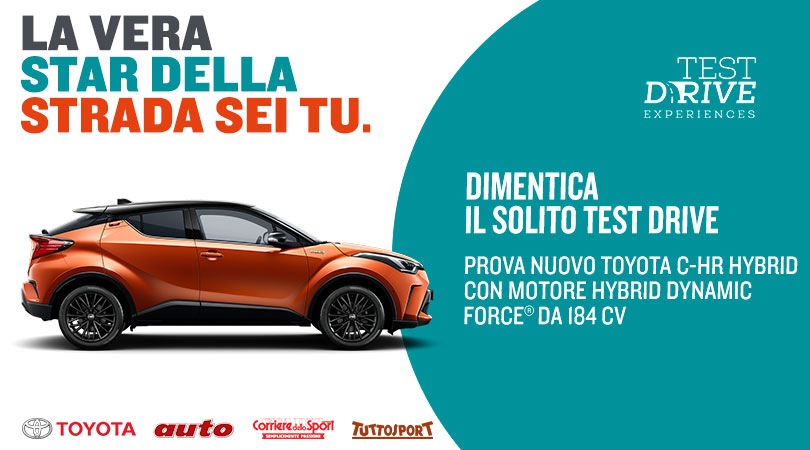 Al via il nuovo Test Drive Experiences!