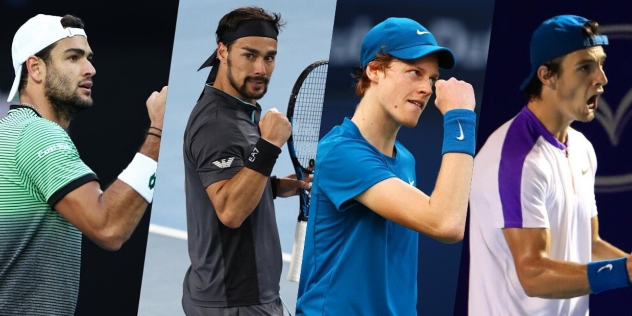 Ranking Atp, record storico per l'Italia: 9 tennisti nella top 100