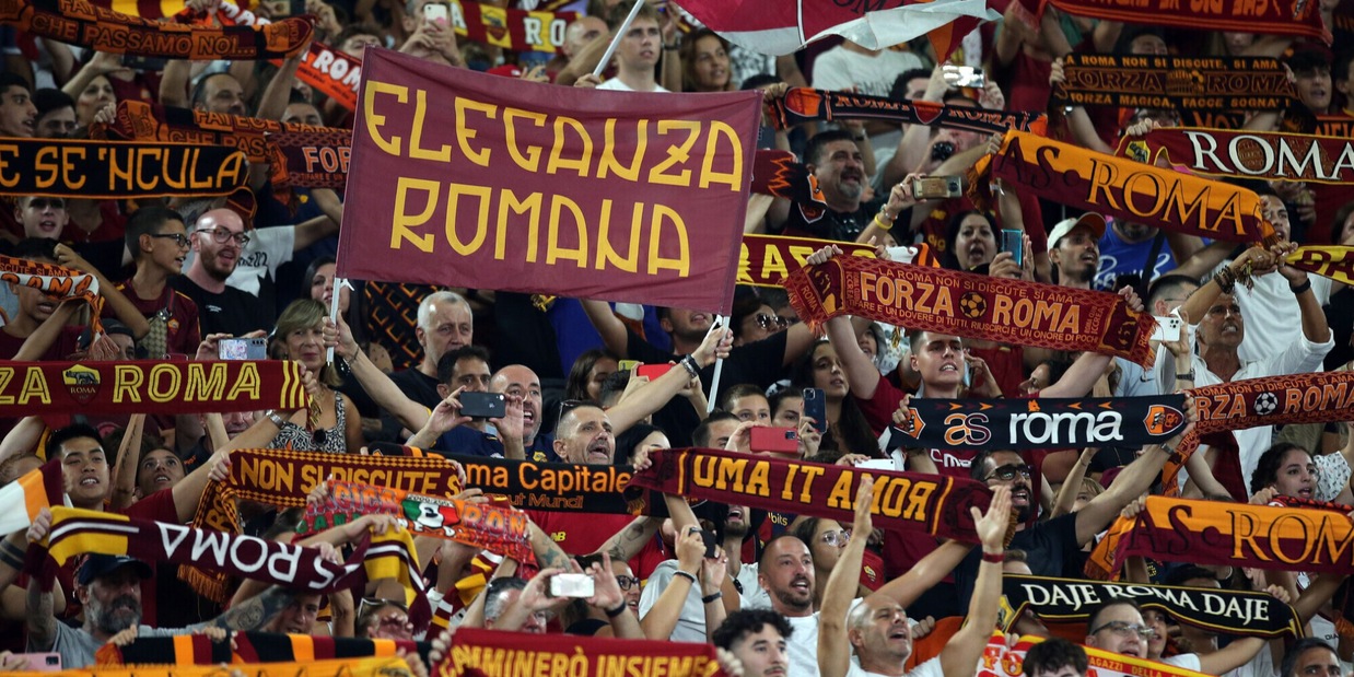 Roma, l'Olimpico giallorosso in amore: quanta spinta dallo stadio sold out