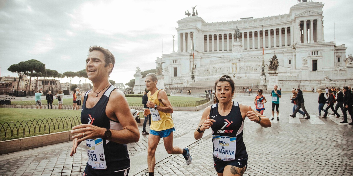Roma Urbs Mundi, 15km prima volta certificati in Italia. Roma sempre ...