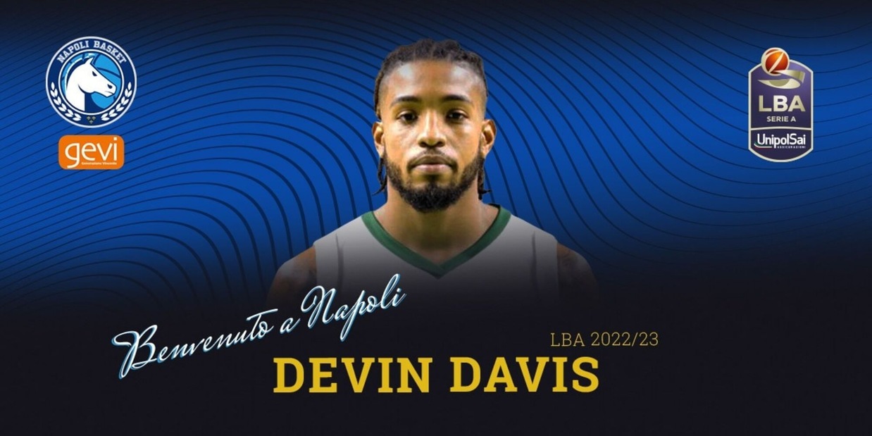 Gevi Napoli Basket, arriva Devin Davis