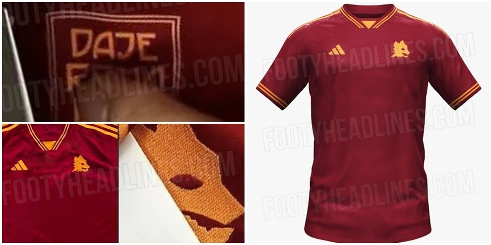 Roma, dallo stemma al 'Daje': i dettagli della nuova maglia