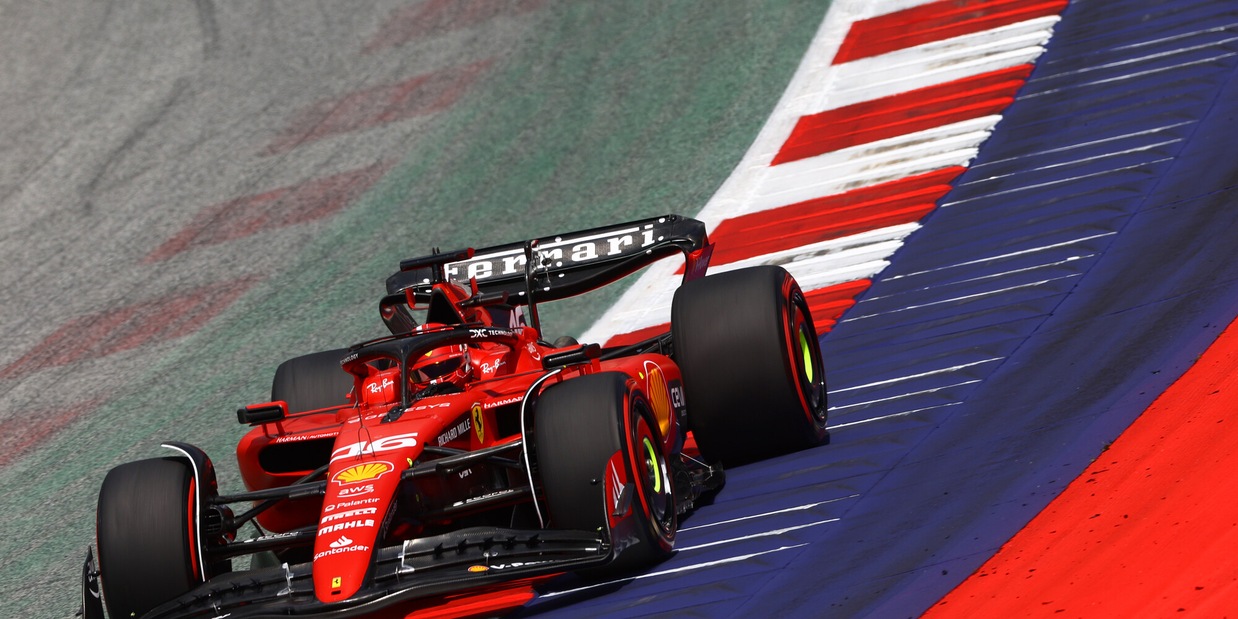 F1, nelle libere del GP d'Austria le Ferrari tengono il passo di Verstappen