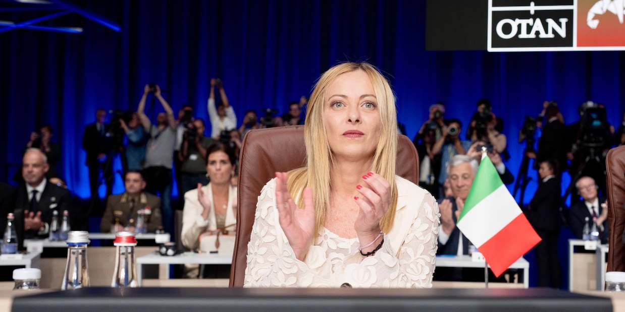 Meloni, l'Italia rivendica il suo ruolo nella Nato