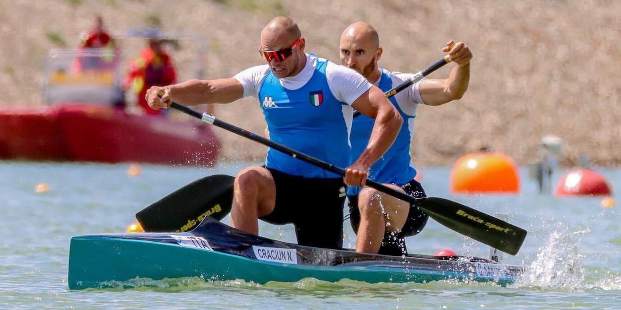 Mondiali di canoa velocità, trionfa Il "C2" azzurro