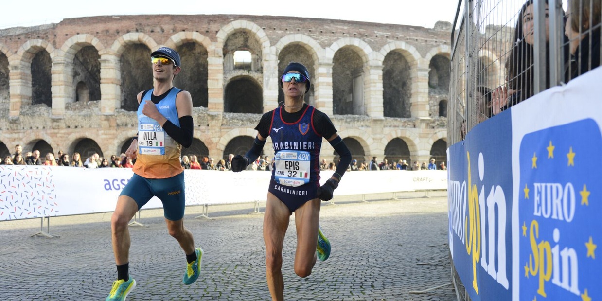 L'olimpica Giovanna Epis alla Zero Wind Romeo&Giulietta Half Marathon