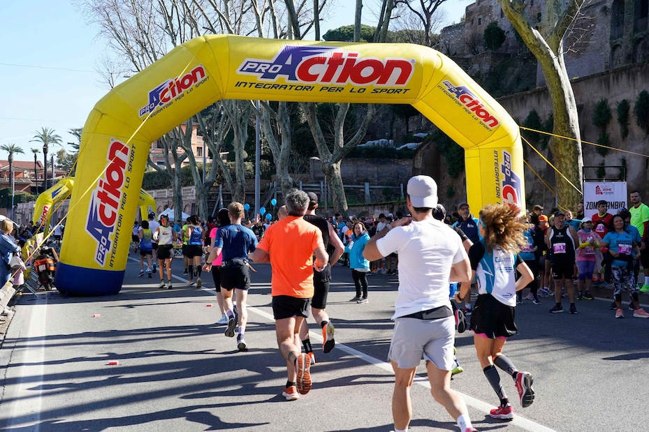 La forza del team, i magnifici 4 di Acea Run4Rome