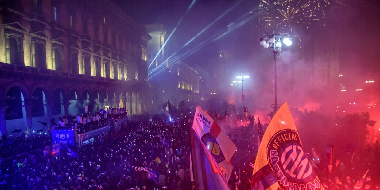 Inter, festa scudetto da San Siro fino a Piazza Duomo: rivivi la diretta