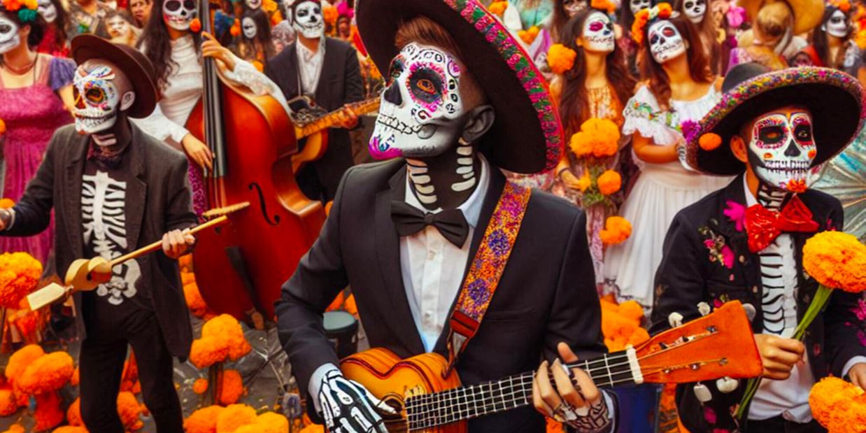 C'è il Mexican Halloween Village all'Humo di Marino