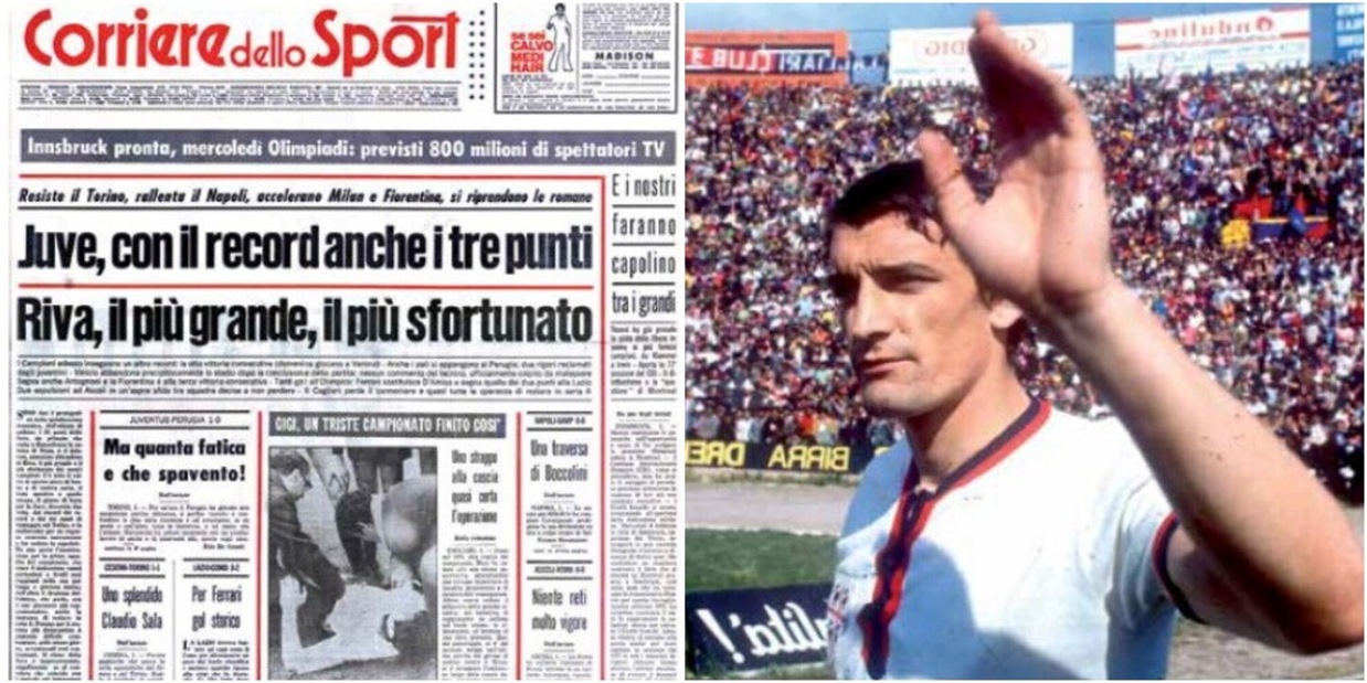 Riva, l'ultima contro il Milan