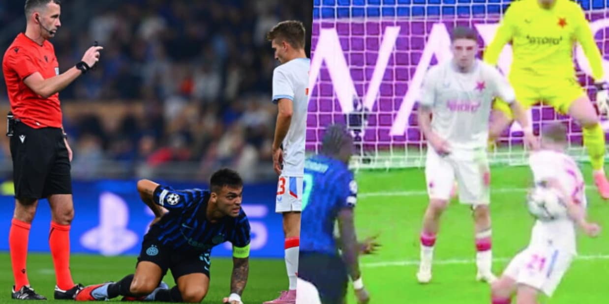 La moviola di Inter-Slavia Praga: Kavanagh poco preciso e su Doudera…