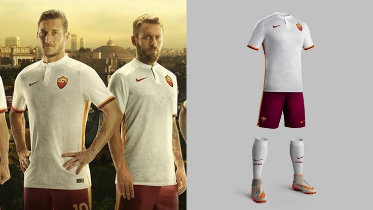 Roma, ecco la nuova seconda maglia