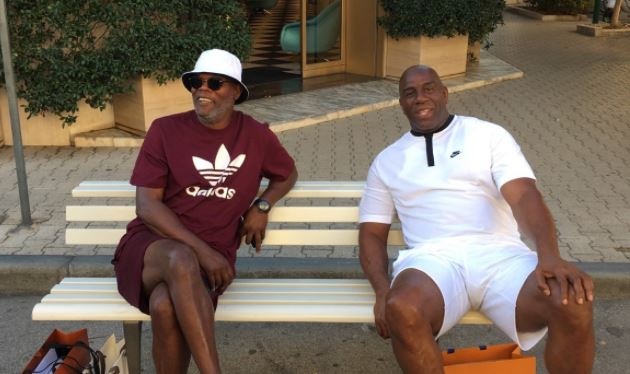 Magic Johnson e Samuel L. Jackson: la foto virale e i pregiudizi social