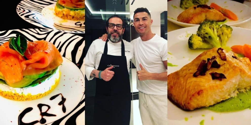 Cristiano Ronaldo, i segreti della dieta svelati dal suo chef italiano