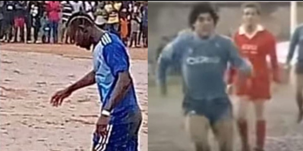 Mané come Maradona: partita di beneficenza nel fango in Senegal