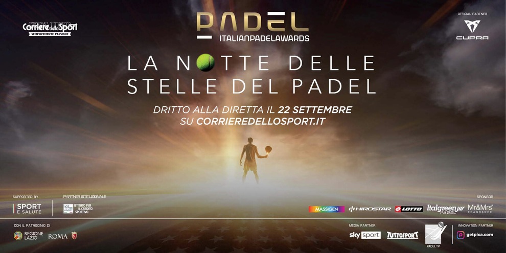 Italian Padel Awards, il video dell'evento