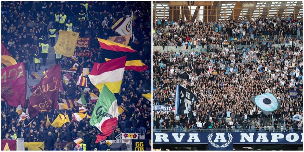 Stretta sugli ultras di Roma e Napoli: stop alle trasferte