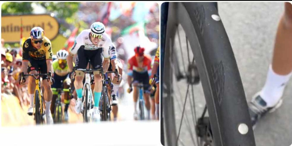 Tour, chiodi e puntine in strada: esplode la rabbia dei corridori